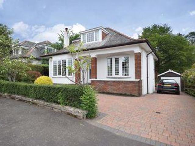 3 Bedrooms Detached bungalow for sale in Netherview Road, Netherlee, Glasgow G44