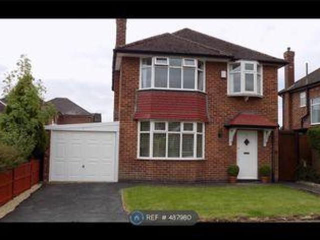 3 Bedrooms Detached house for rent in Charlecote Drive, Nottingham NG8