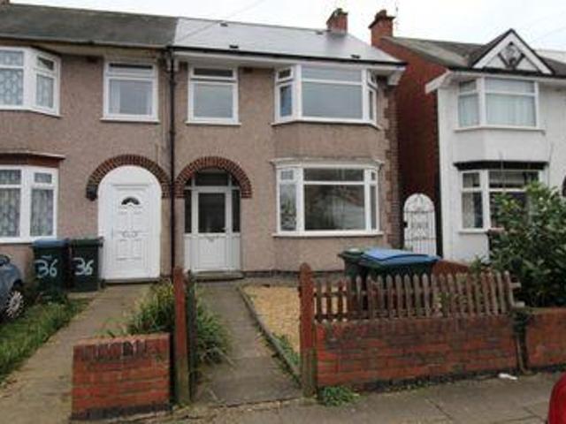 3 Bedrooms End terrace house for rent in Glencoe Road, Coventry, West Midlands CV3