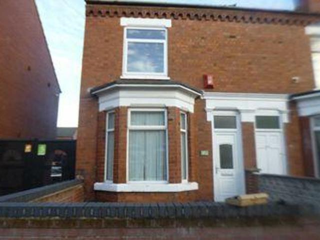 3 Bedrooms End terrace house for rent in Westminster Street, Crewe, Cheshire CW2