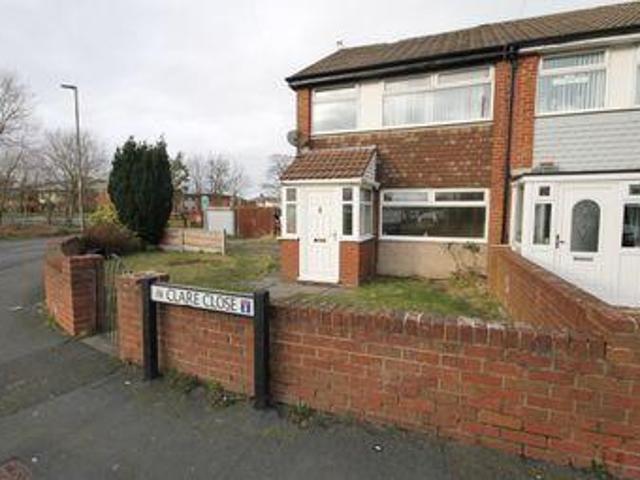 3 Bedrooms End terrace house for sale in Clare Close, St Helens WA9