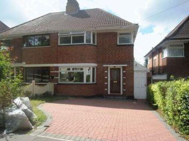 3 Bedrooms Semi detached house for rent in Quinton Lane, Quinton, Birmingham B32