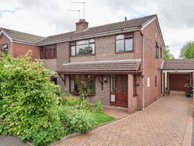 3 Bedrooms Semi detached house for sale in Essex Drive, Gillow Heath, Staffordshire ST8