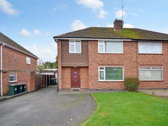 3 Bedrooms Semi detached house for sale in Frobisher Road, Styvechale, Coventry CV3