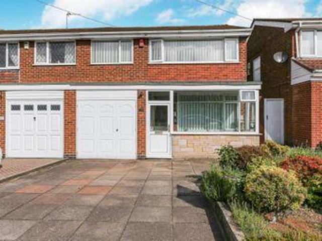 3 Bedrooms Semi detached house for sale in Hundred Acre Road, Streetly, Sutton Coldfield B74