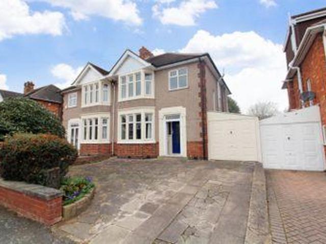 3 Bedrooms Semi detached house for sale in Watercall Avenue, Styvechale, Coventry CV3