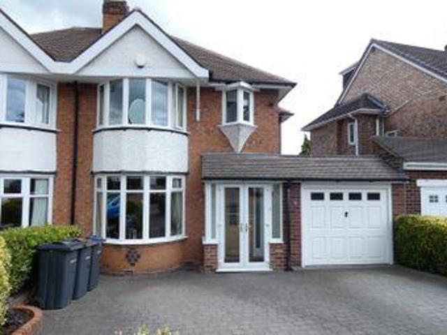 3 Bedrooms Semi detached house for sale in Welwyndale Road, Sutton Coldfield B72