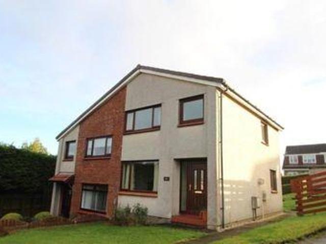 3 Bedrooms Semi detached house for sale in Yarrow Crescent, Bishopton, Renfrewshire PA7