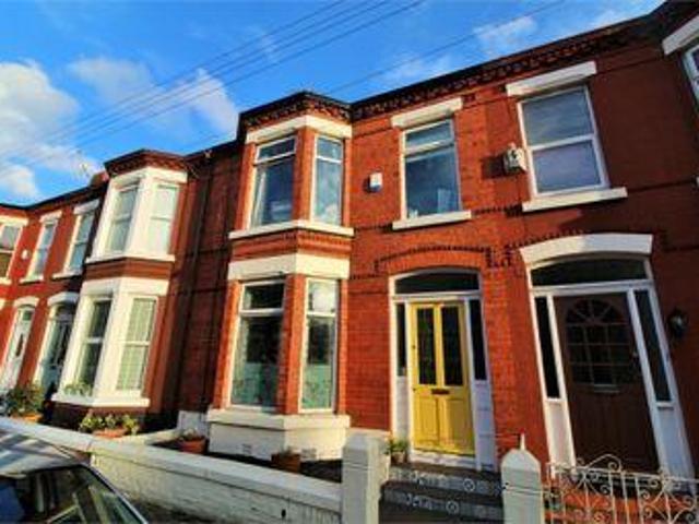 3 Bedrooms Terraced house for sale in Grovedale Road, Liverpool, Merseyside L18