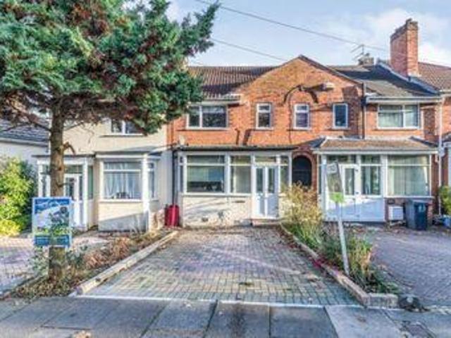 3 Bedrooms Terraced house for sale in Weoley Avenue, Selly Oak, Birmingham, West Midlands B29
