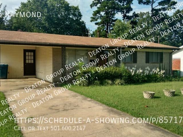 3 BR, 1.5 BA Apartment 10005 Raymond, Little Rock, AR 72205