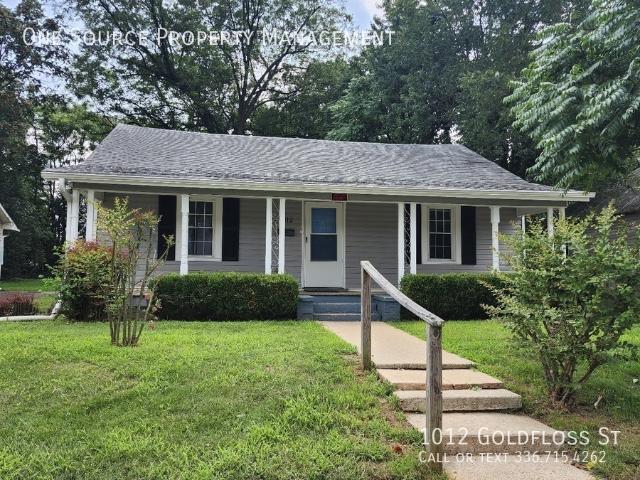 3 BR, 1.5 BA Apartment 1012 Goldfloss St, Winston Salem, NC 27107