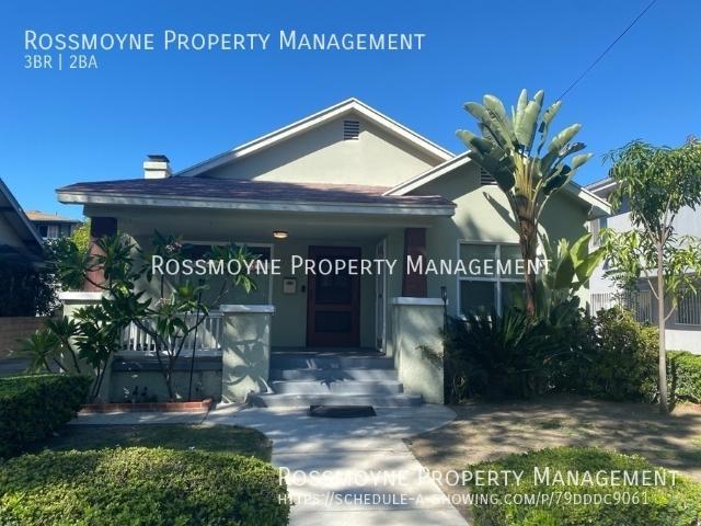 3 BR, 1.5 BA Apartment 1023 Virginia Place, Glendale, CA 91204