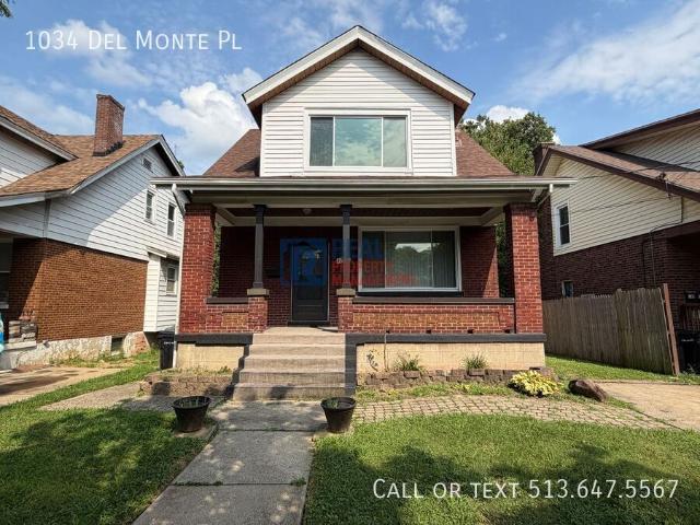 3 BR, 1.5 BA Apartment 1034 Del Monte Pl, Cincinnati, OH 45205