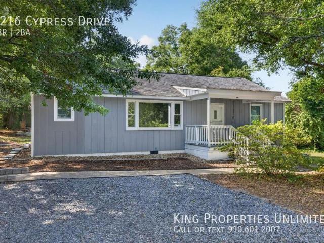 3 BR, 1.5 BA Apartment 1216 Cypress Drive, Wilmington, NC 28401