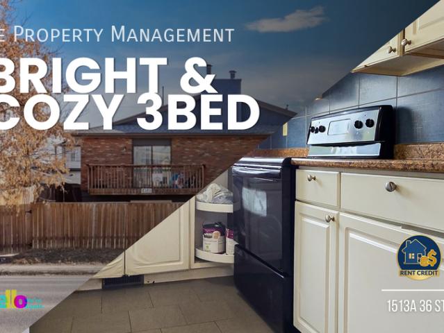 3 BR, 1.5 BA Apartment 1513 36 St SE, Calgary, AB T2A 1C5