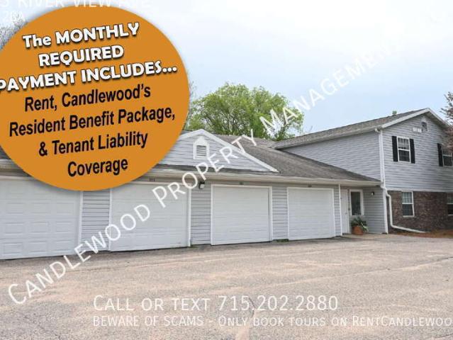 3 BR, 1.5 BA Apartment 1513 River View Ave, Stevens Point, WI 54481