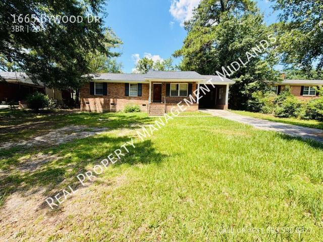 3 BR, 1.5 BA Apartment 1665 Bywood Dr, Columbia, SC 29223