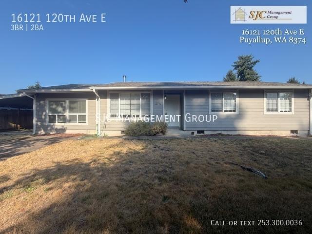 3 BR, 1.5 BA Apartment 16121 120th Ave E, Puyallup, WA 98374