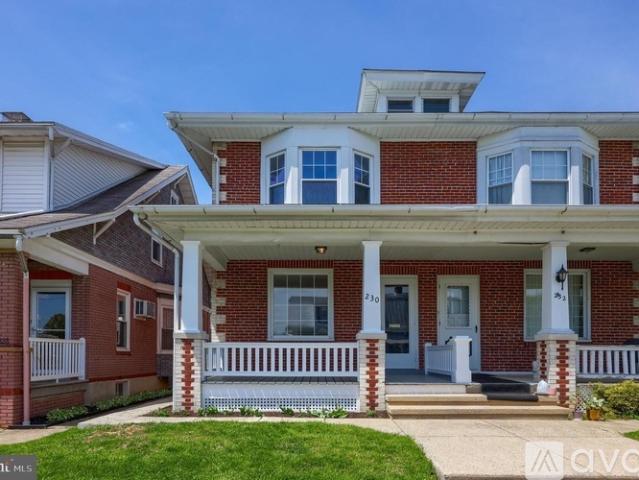 3 BR, 1.5 BA Apartment 230 North Sterley Street, Shillington, PA 19607