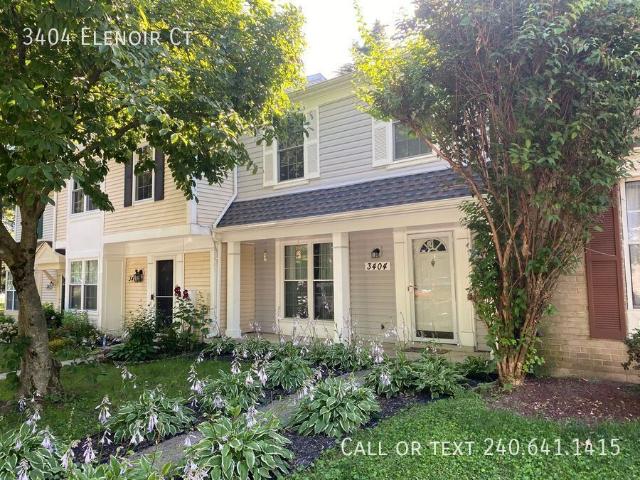 3 BR, 1.5 BA Apartment 3404 Elenoir Ct, Bowie, MD 20716
