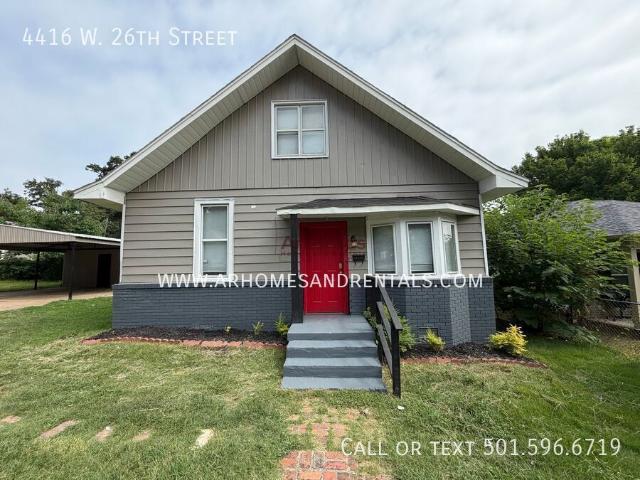 3 BR, 1.5 BA Apartment 4416 W. 26th Street, Little Rock, AR 72204