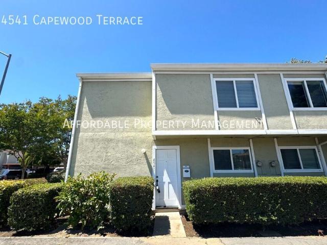 3 BR, 1.5 BA Apartment 4541 Capewood Terrace, Fremont, CA 94538