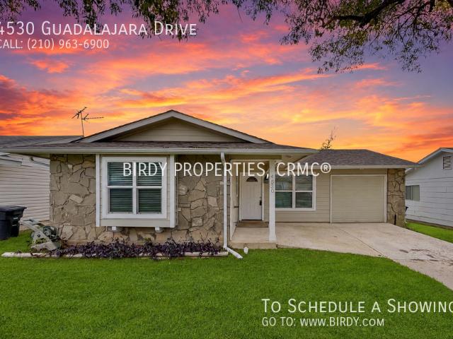 3 BR, 1.5 BA Apartment 4530 Guadalajara Drive, San Antonio, TX 78233