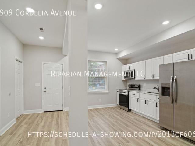 3 BR, 1.5 BA Apartment 4909 Cordelia Avenue, Baltimore, MD 21215