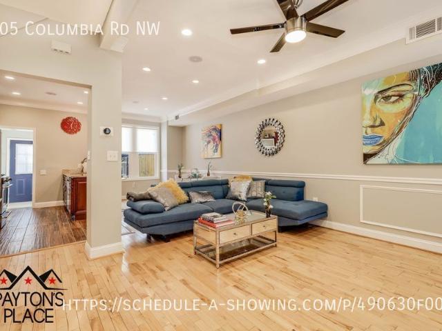 3 BR, 1.5 BA Apartment 505 Columbia Rd NW, Washington, DC 20001