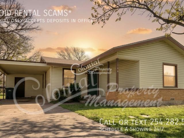 3 BR, 1.5 BA Apartment 506 Mary St, Copperas Cove, TX 76522