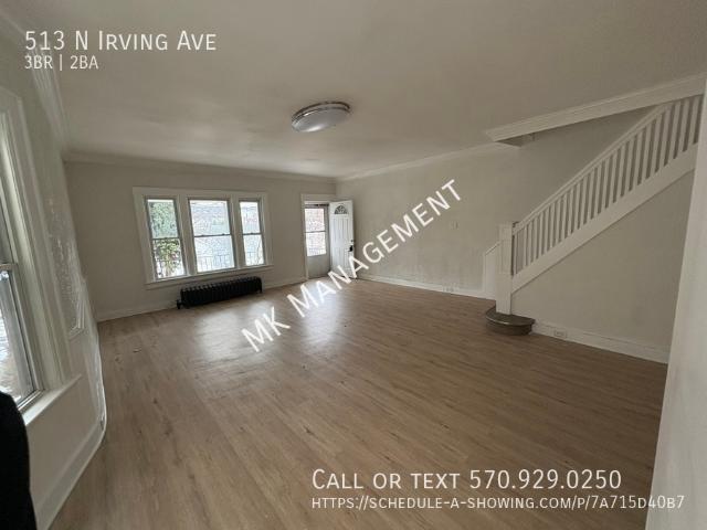 3 BR, 1.5 BA Apartment 513 N Irving Ave, Scranton, PA 18510