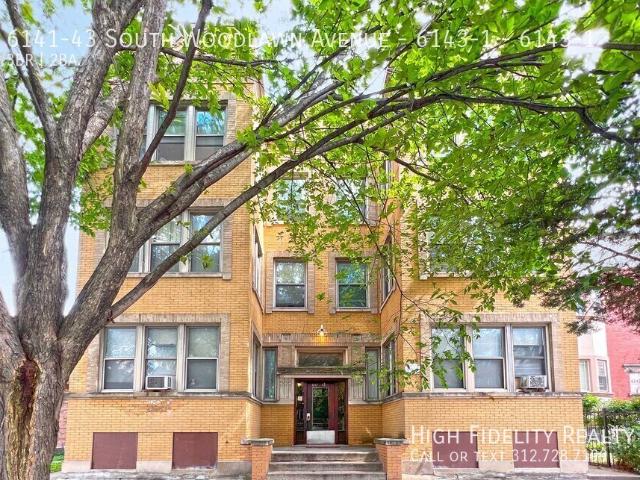 3 BR, 1.5 BA Apartment 6141 43 South Woodlawn Avenue 6143 1, Chicago, IL 60637