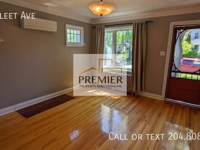 3 BR, 1.5 BA Apartment 645 Fleet Ave, Winnipeg, MB R3M 1J8
