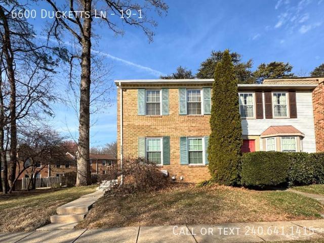 3 BR, 1.5 BA Apartment 6600 Ducketts Ln, Elkridge, MD 21075
