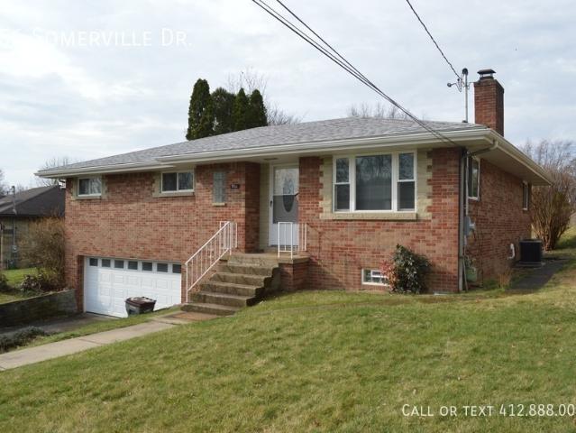 3 BR, 1.5 BA Apartment 756 Somerville Dr Pittsburgh, PA 15243