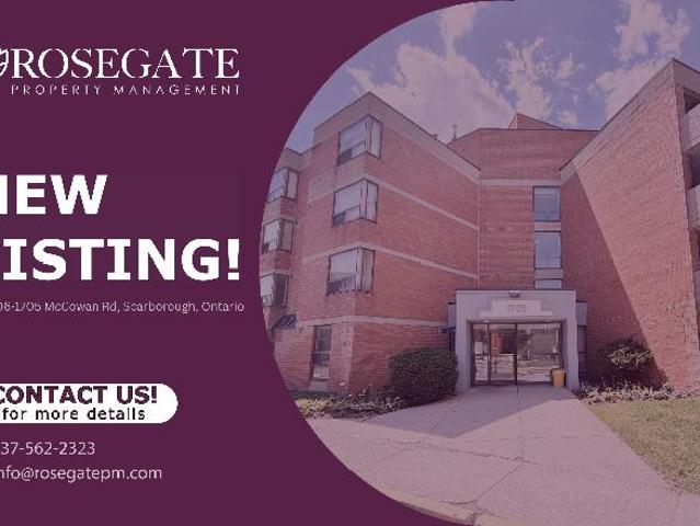 3 Br, 1 bath, Apartment 1705 Mccowan Road