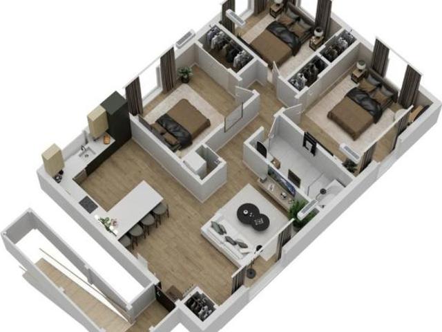 3 Br, 1 bath, Apartment 184 Ottawa St S