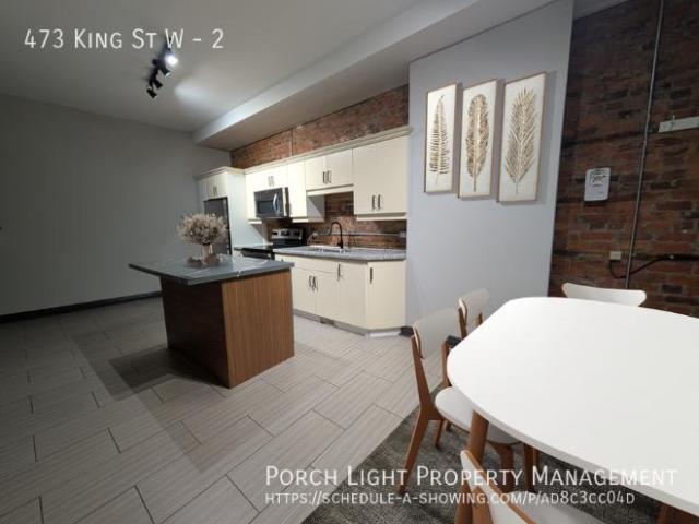 3 Br, 1 bath, Condo 473 King St W