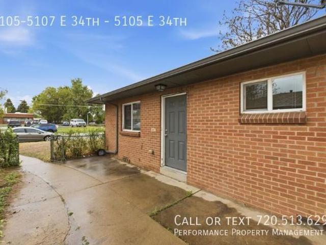 3 Br, 1 bath, Condo 5105 E 34th