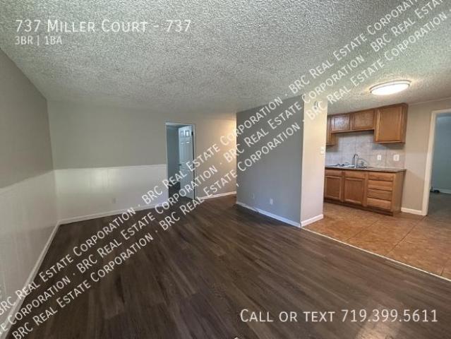3 Br, 1 bath, Condo 737 Miller Court