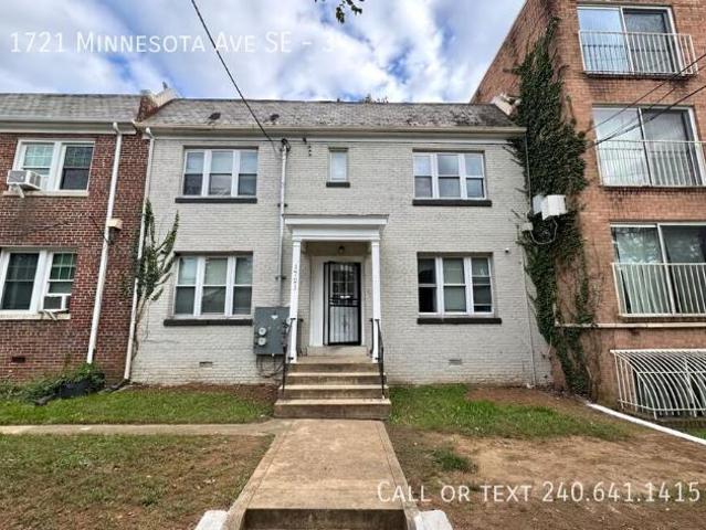 3 Br, 1 bath, Condo 1721 Minnesota Ave SE