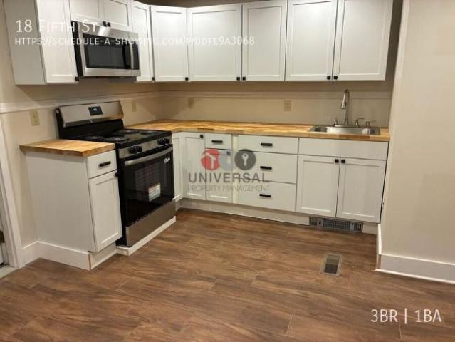 3 Br, 1 bath, Condo 18 Fifth St