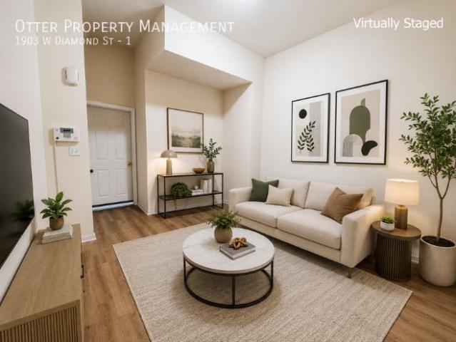 3 Br, 1 bath, Condo 1903 W Diamond St