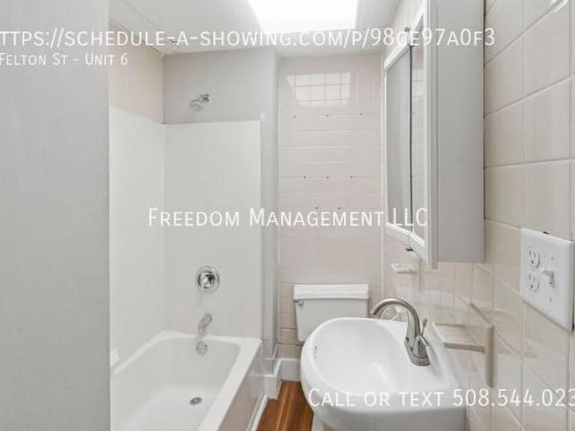 3 Br, 1 bath, Condo 1 Felton St