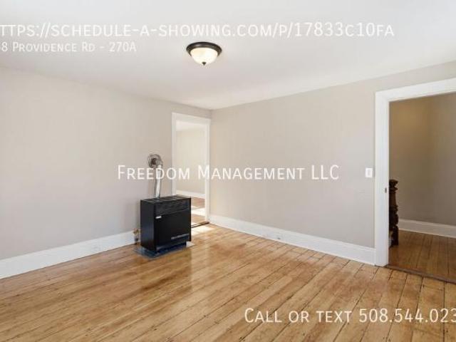 3 Br, 1 bath, Condo 268 Providence Rd