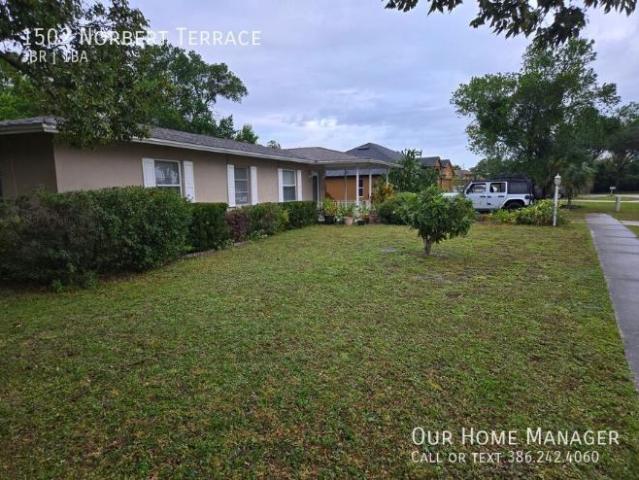 3 Br, 1 bath, Single Family 1502 Norbert Terrace