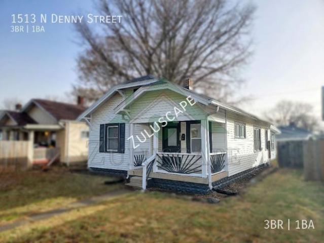 3 Br, 1 bath, Single Family 1513 N Denny Street
