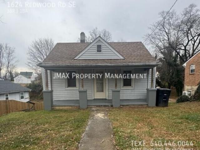 3 Br, 1 bath, Single Family 1624 Redwood Rd Se