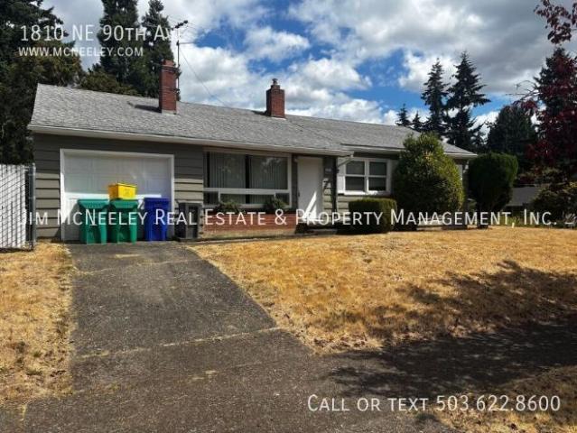 3 Br, 1 bath, Single Family 1810 NE 90th Ave